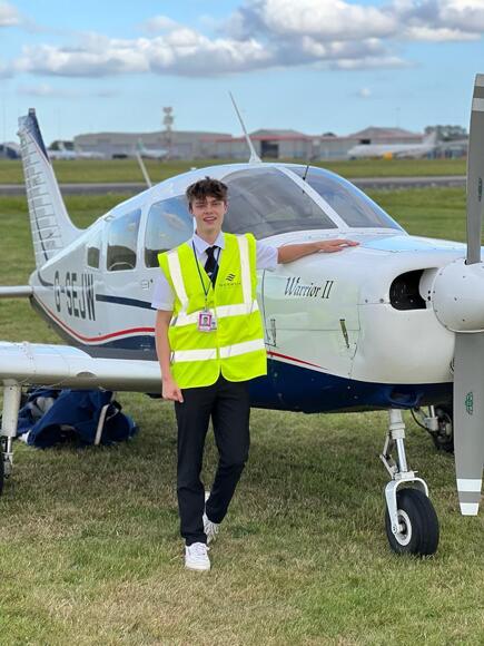 Aspiring Pilot and Jane Austen College Sixth Form Student Takes to the ...