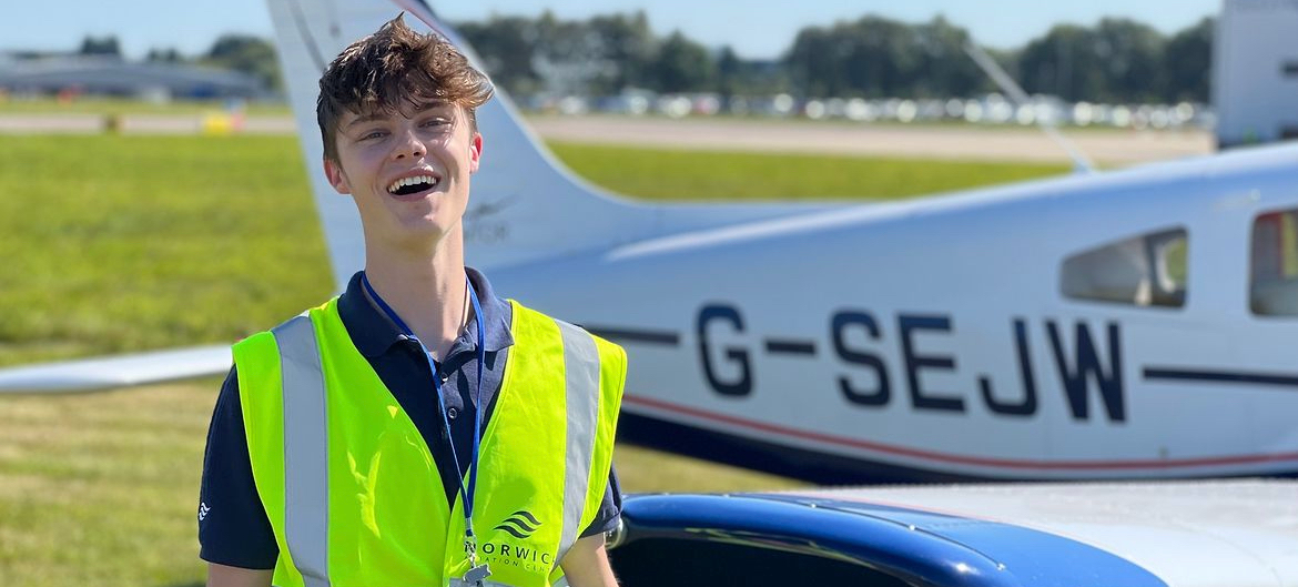 Aspiring Pilot and Jane Austen College Sixth Form Student Takes to the ...