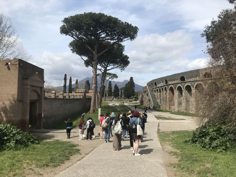 A-Level Students Take in the Sights on Trip to Rome and Pompeii - News ...